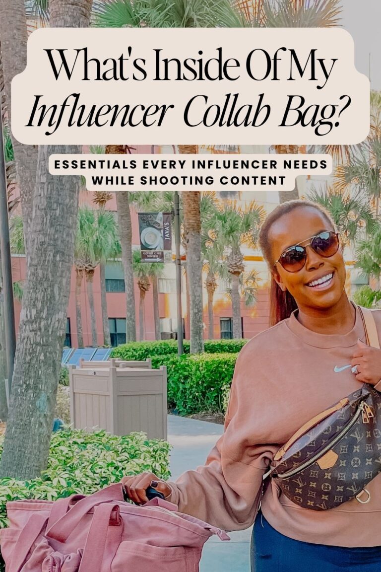 What's in My Collab Bag - Everyday Connor | Influencer Coach