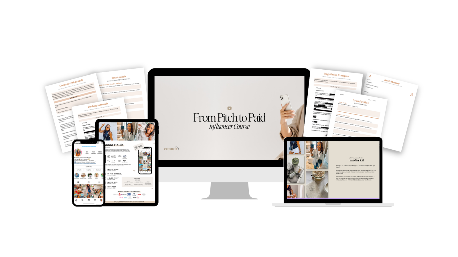 The Steps of a Brand Collaboration - Everyday Connor | Influencer Coach